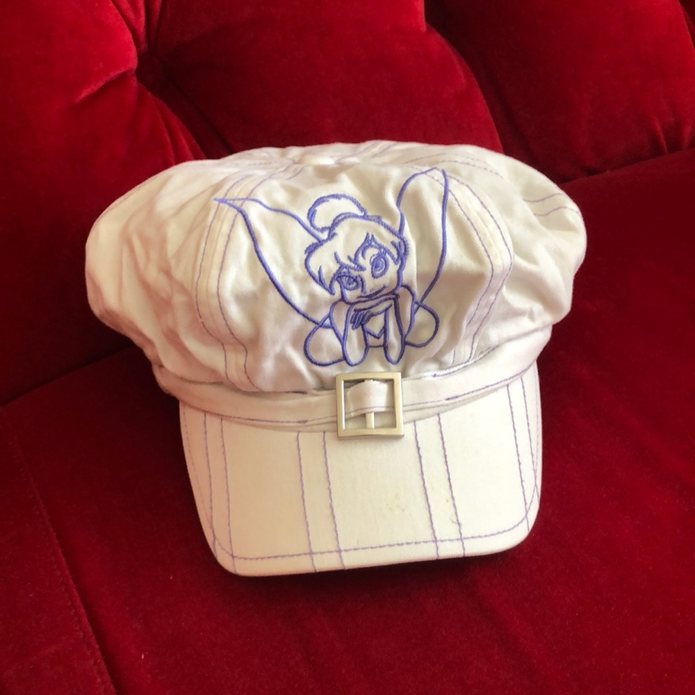 Disneyland Tinkerbell White Women’s Hat From Disneyla… - Gem